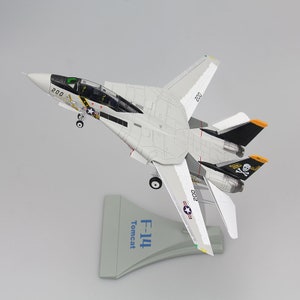 1:72 Air Force F-14 Warplane Alloy & Plastic Simulation Model Gift ...