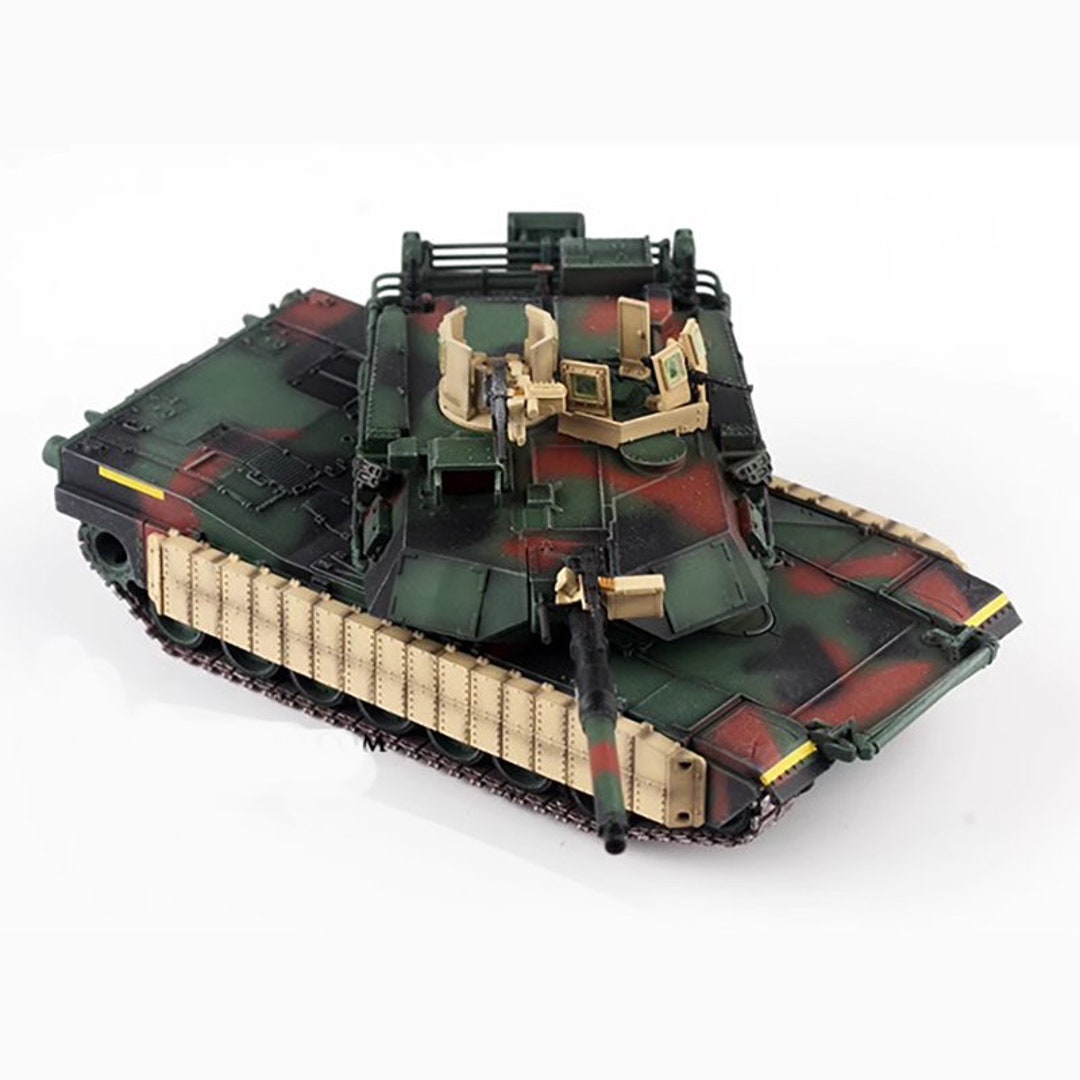 Die Cast M-1 Main Battle Tank Militarized Combat 1:72 Ratio Alloy ...