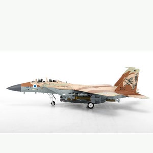 Die Cast Israeli Air Force F-15 Fighter Jet Militarized Combat 1:72 ...