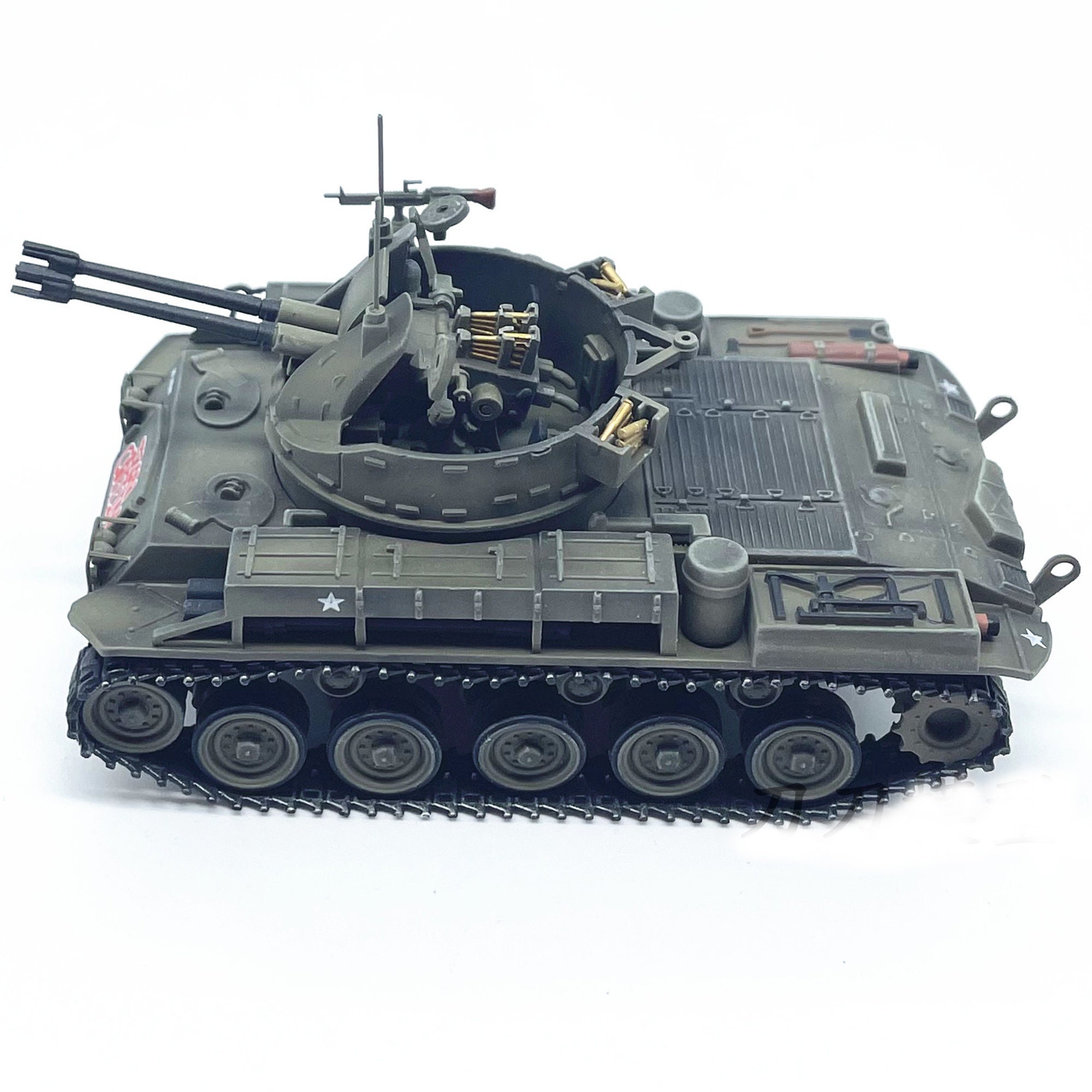 Diecast American M42 Militarized Combat Fighting Vehicle Alloy ...