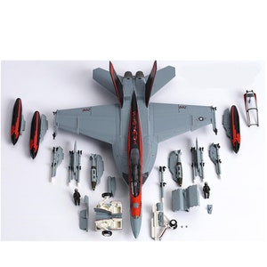 Die Cast US Navy F-18 Fighter Jet Militarized Combat 1:72 Ratio Alloy ...