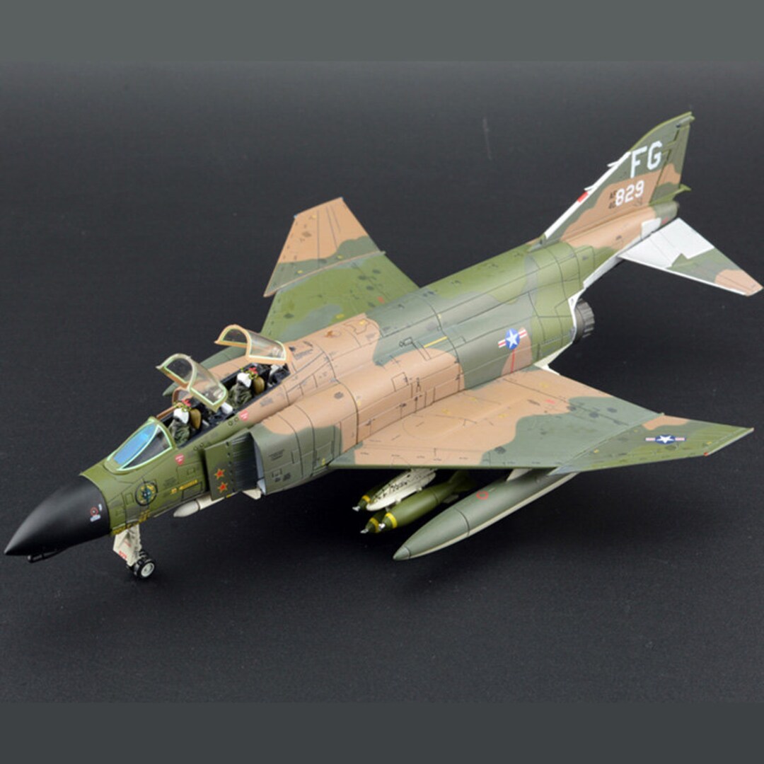 Die Cast F4 Ghost Fighter With a 1:72 Ratio Alloy and Plastic ...