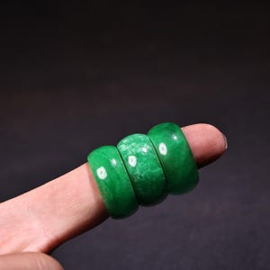 Rare Rare Treasures in Old Collections High Ice Jade Ring From the ...