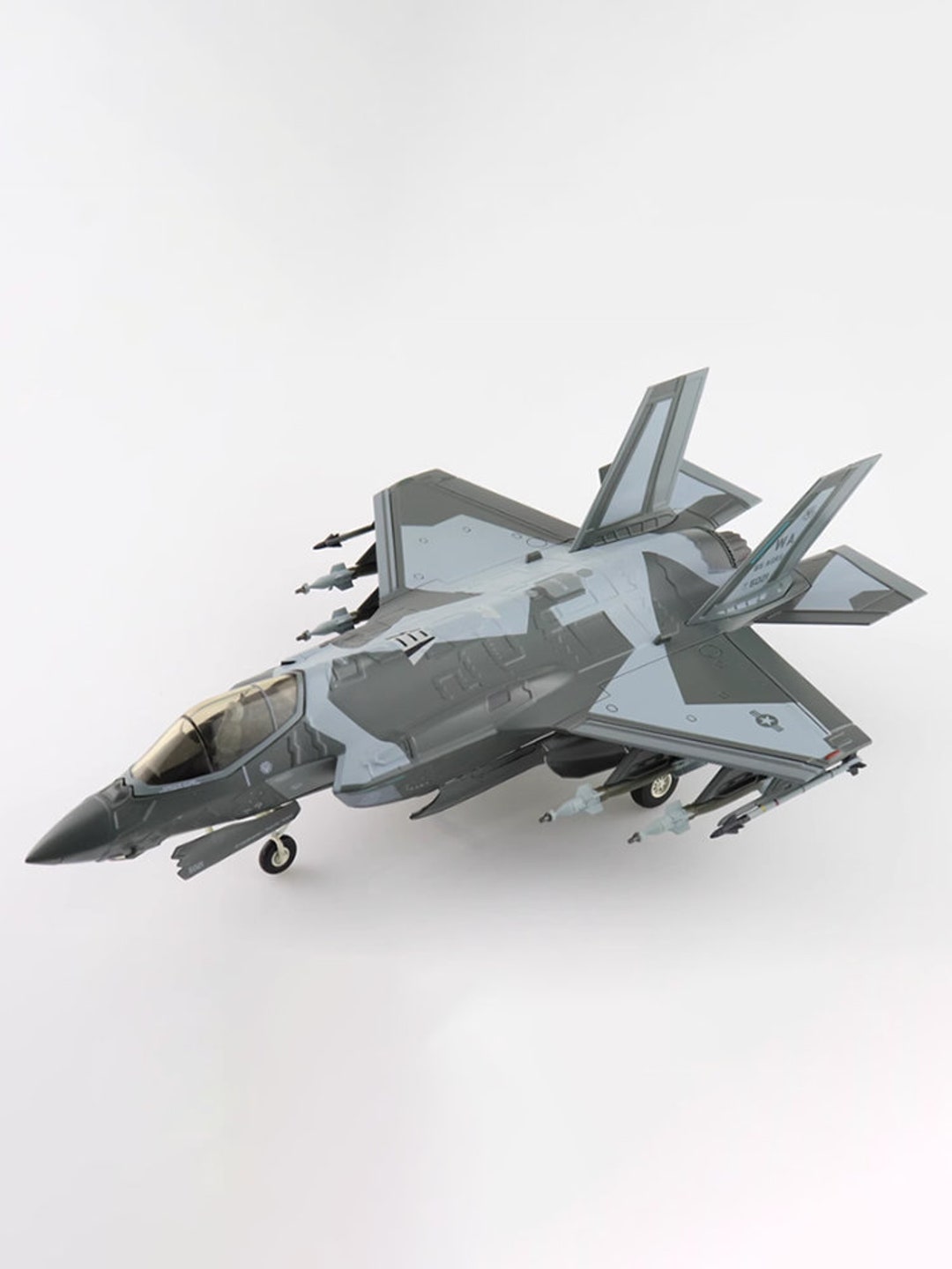 1:72 Air Force F-35A Warplane Alloy & Plastic Simulation Model Gift ...