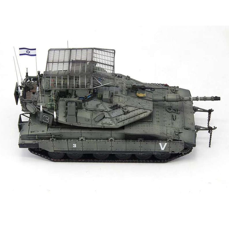 88MODEL 1/72 Israeli Merkava 4M Tank Trophy Defense Operation Model for ...