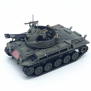 Diecast American M42 Militarized Combat Fighting Vehicle Alloy ...