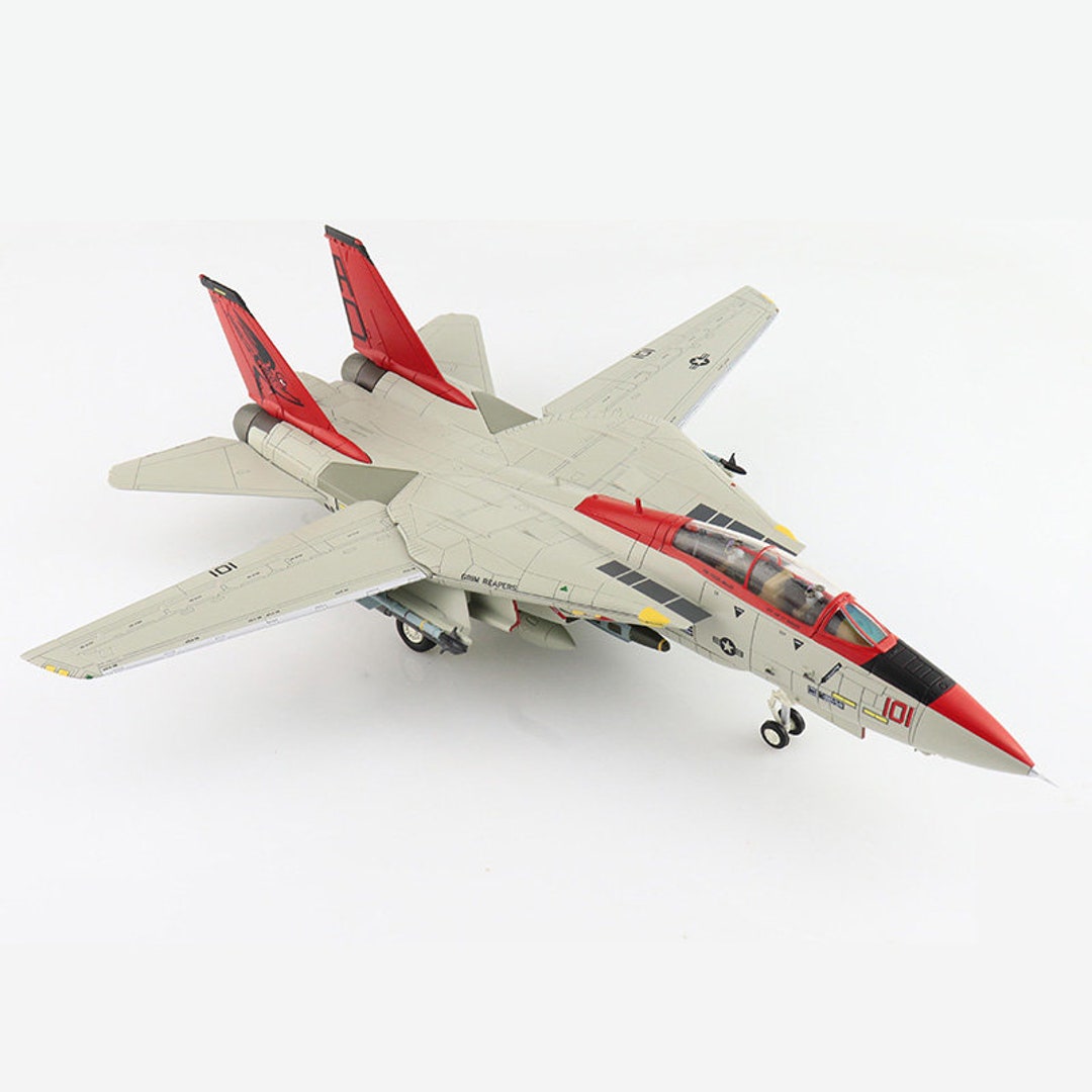 Die Cast F-14B Fighter Jet Alloy Plastic Model 1:72 Scale Toy Gift ...