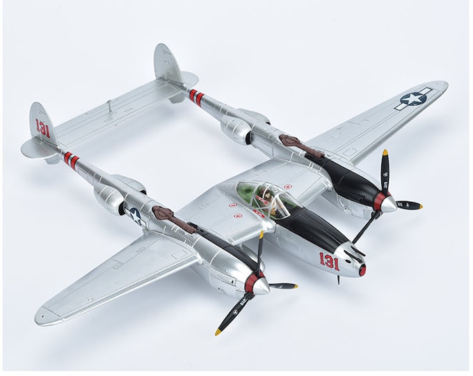 P-38 Lightning 55 3D Printed RC Plane 3dlabprint Model P 38 Airplane ...
