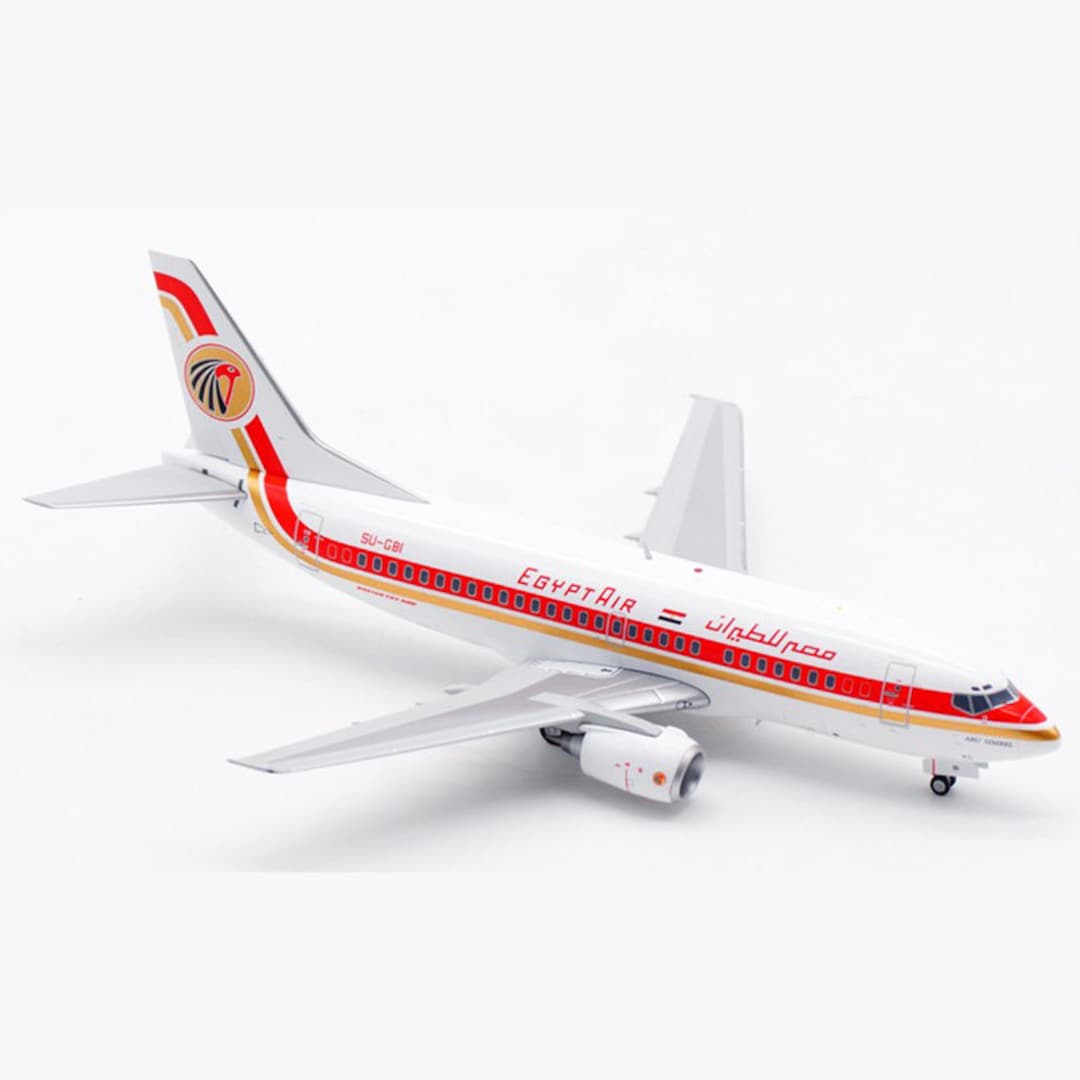 Egyptair B737-500 Civil Aviation Airliner Alloy & Plastic Model 1:200 ...