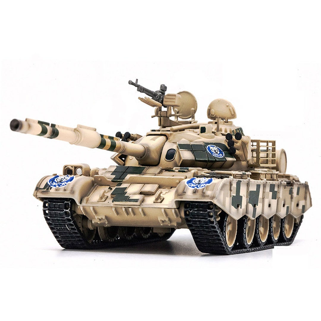Chinese Main Battle Tank 59D Militarized Combat 1:72 Ratio Alloy ...