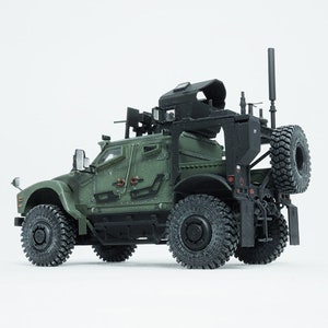 M-ATV Minesweeper Militarized Combat 1:72 Scale Toy Gift Collection ...