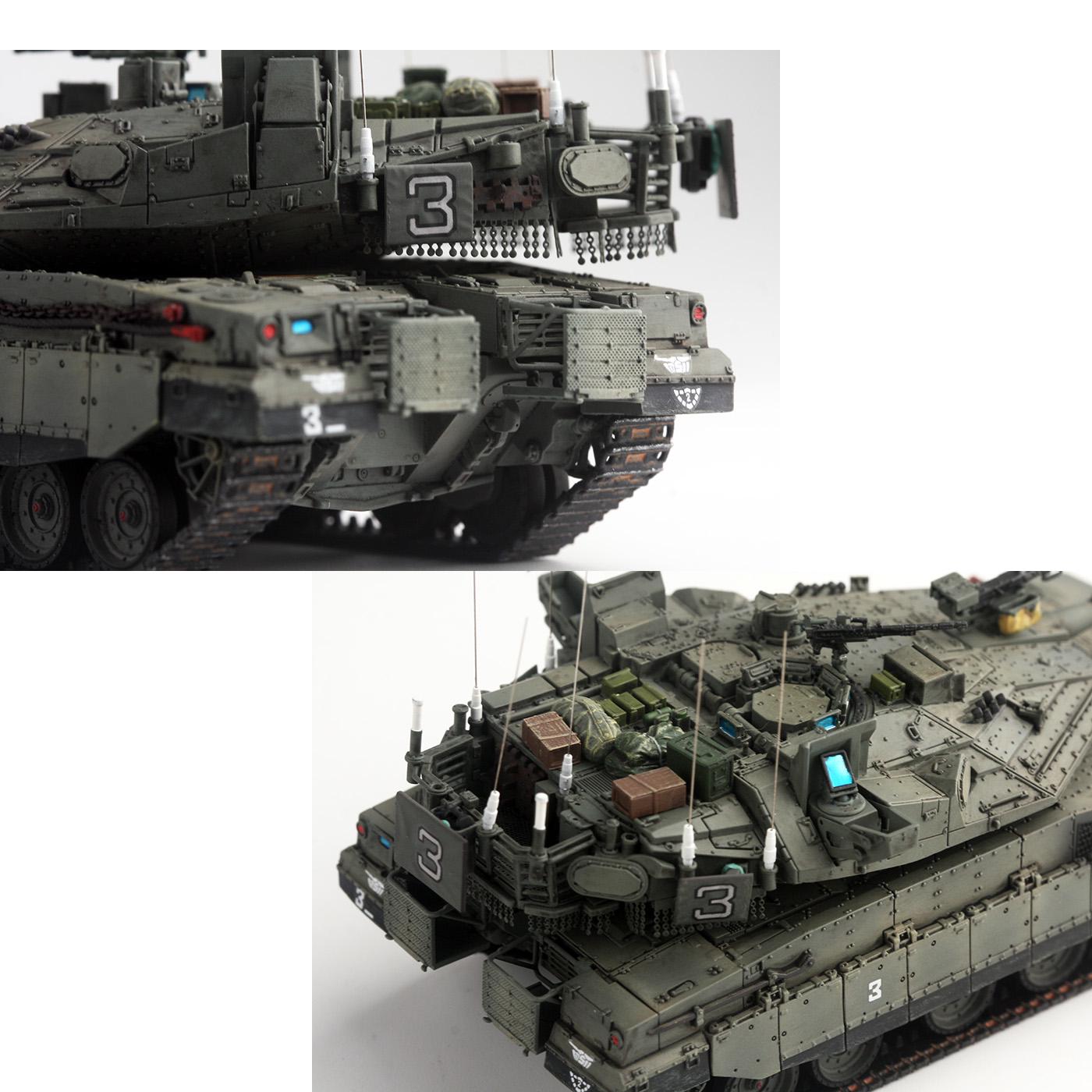 88MODEL 1/72 Israeli Merkava 4M Tank Trophy Defense Operation Model for ...