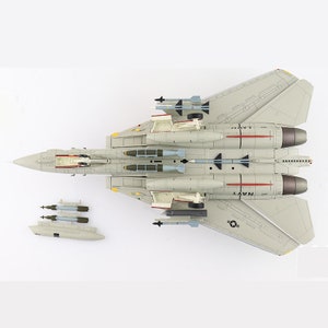 Die Cast F-14B Fighter Jet Alloy Plastic Model 1:72 Scale Toy Gift ...