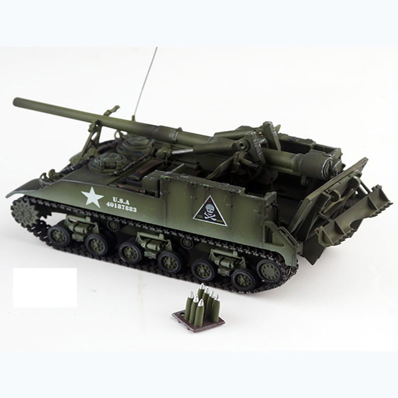 American Long Legged Tom M-40 Tank Alloy and Plastic 1:72 Ratio Static ...