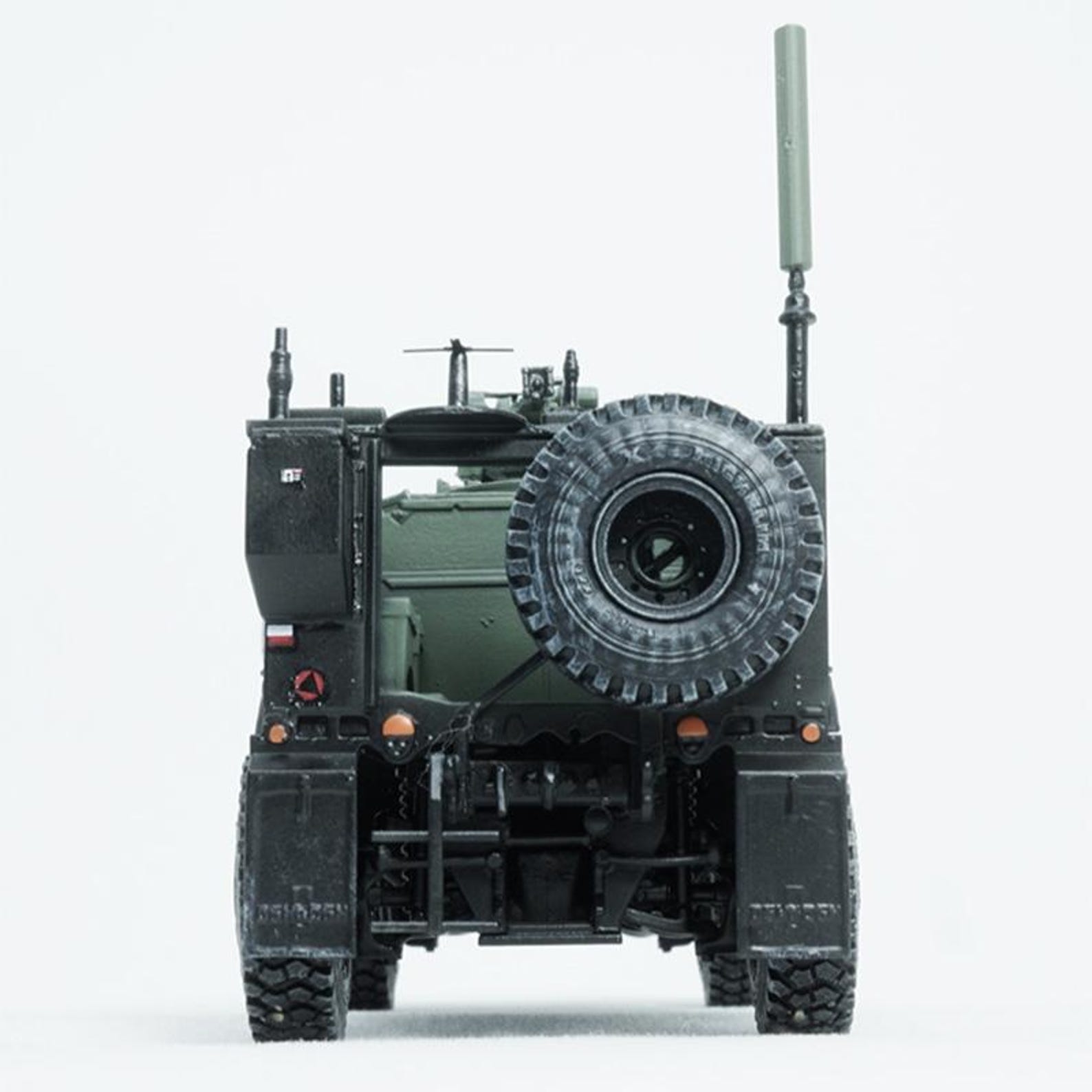 M-ATV Anti Mine Vehicle Ratio 1:72 Plastic Model Toy Gift Collection ...