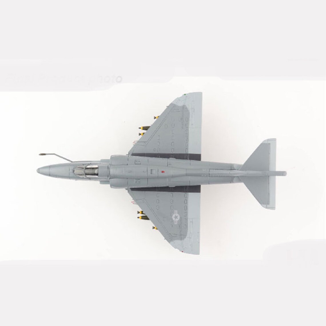 Die Cast US Marine Corps A-4F Skyhawk Fighter Jet Militarized Combat 1: ...