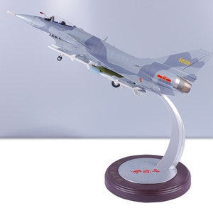 Diecast J-10 Militarized Combat Fighter Alloy Model 1:32 Scale Toy Gift ...