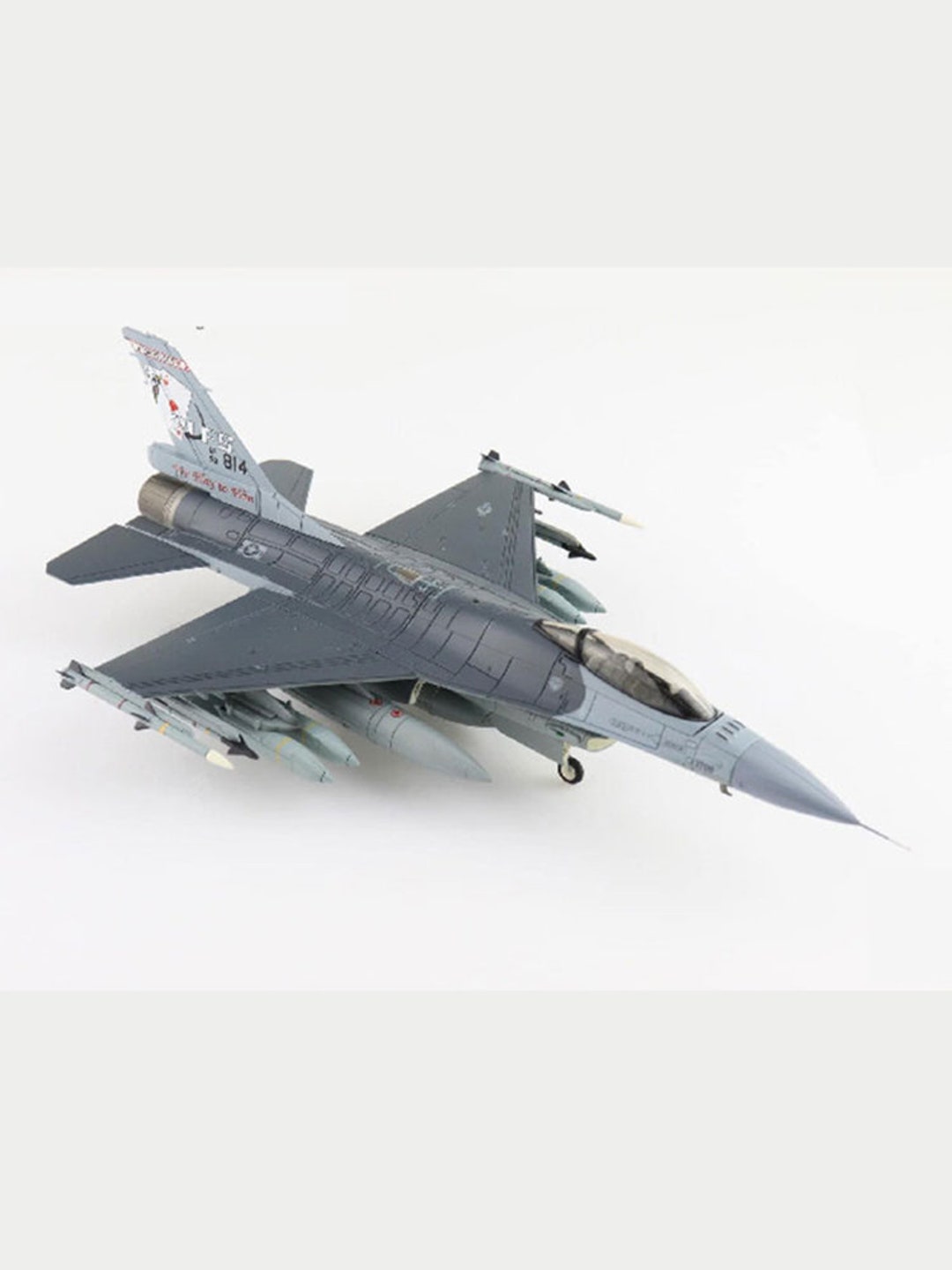 Die Cast F-16V Fighter Jet Militarized Combat 1:72 Ratio Alloy and ...