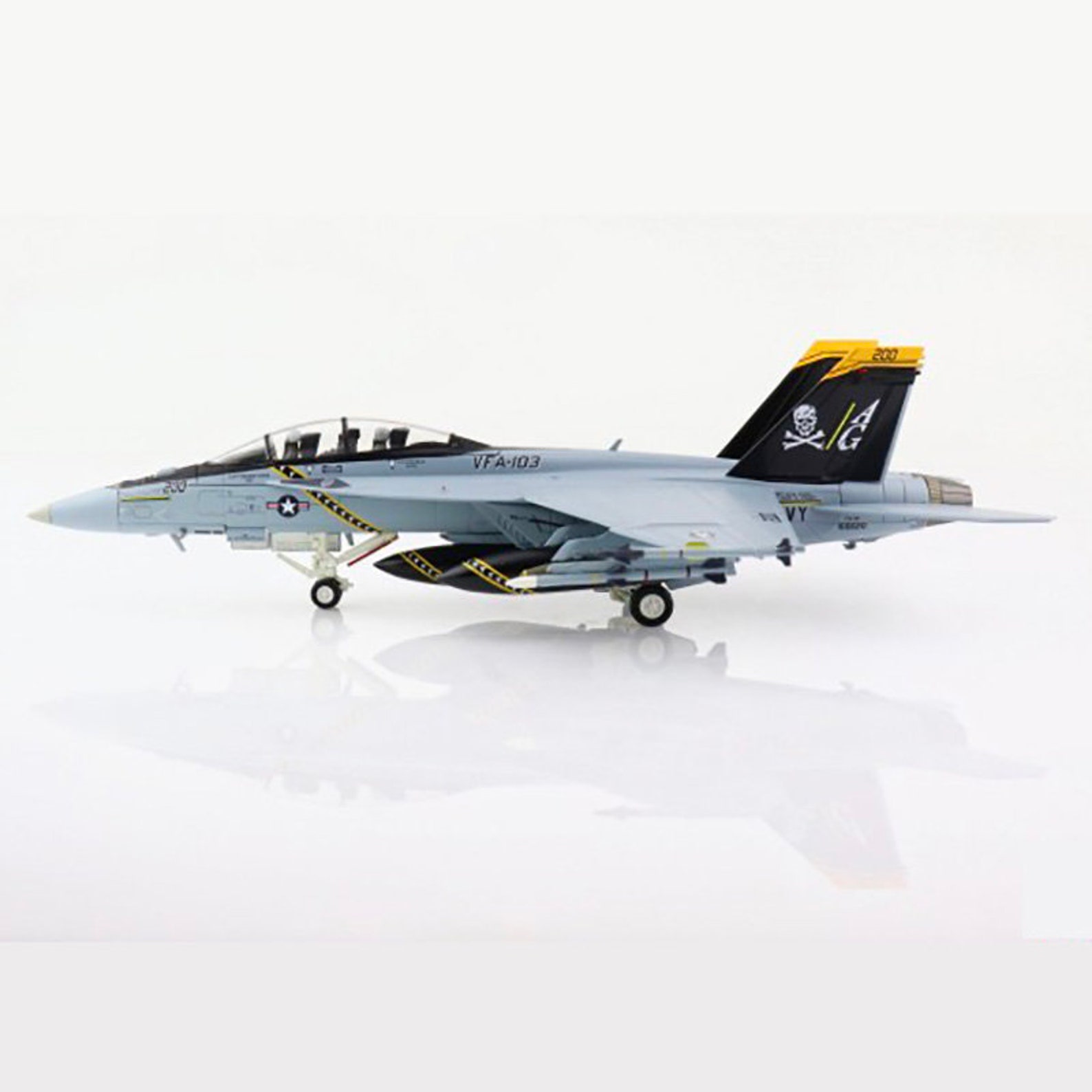 Die Cast F/A-18F Fighter Jet Alloy Plastic Model 1:72 Scale Toy Gift ...