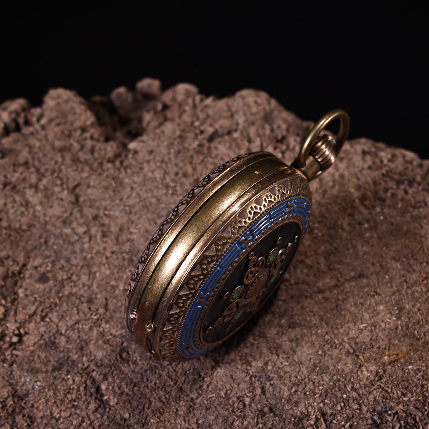 Precious Old Collection Collection Pure Copper Reflux Pocket Watch - Etsy