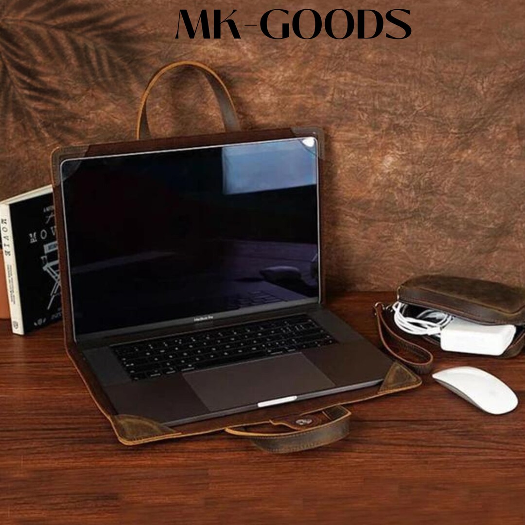 Laptop Sleeve Personalized Leather Sleeve Bag Leather Laptop Cover ...
