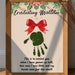 Everlasting Mistletoe Christmas Baby Handprint Art Christmas Handprint ...