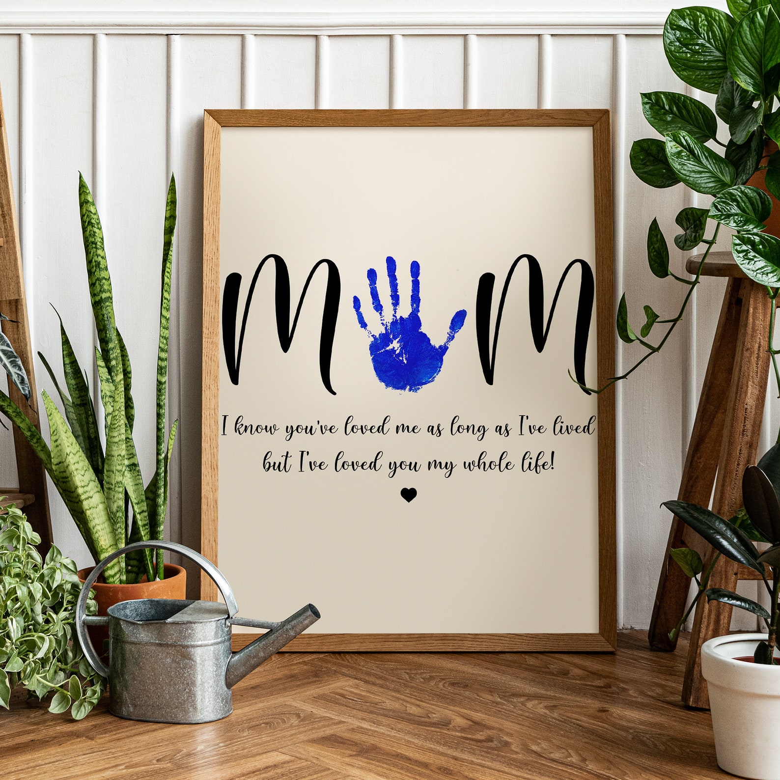 Mother's Day Gift for Kids Handprint Keepsake Handprint - Etsy