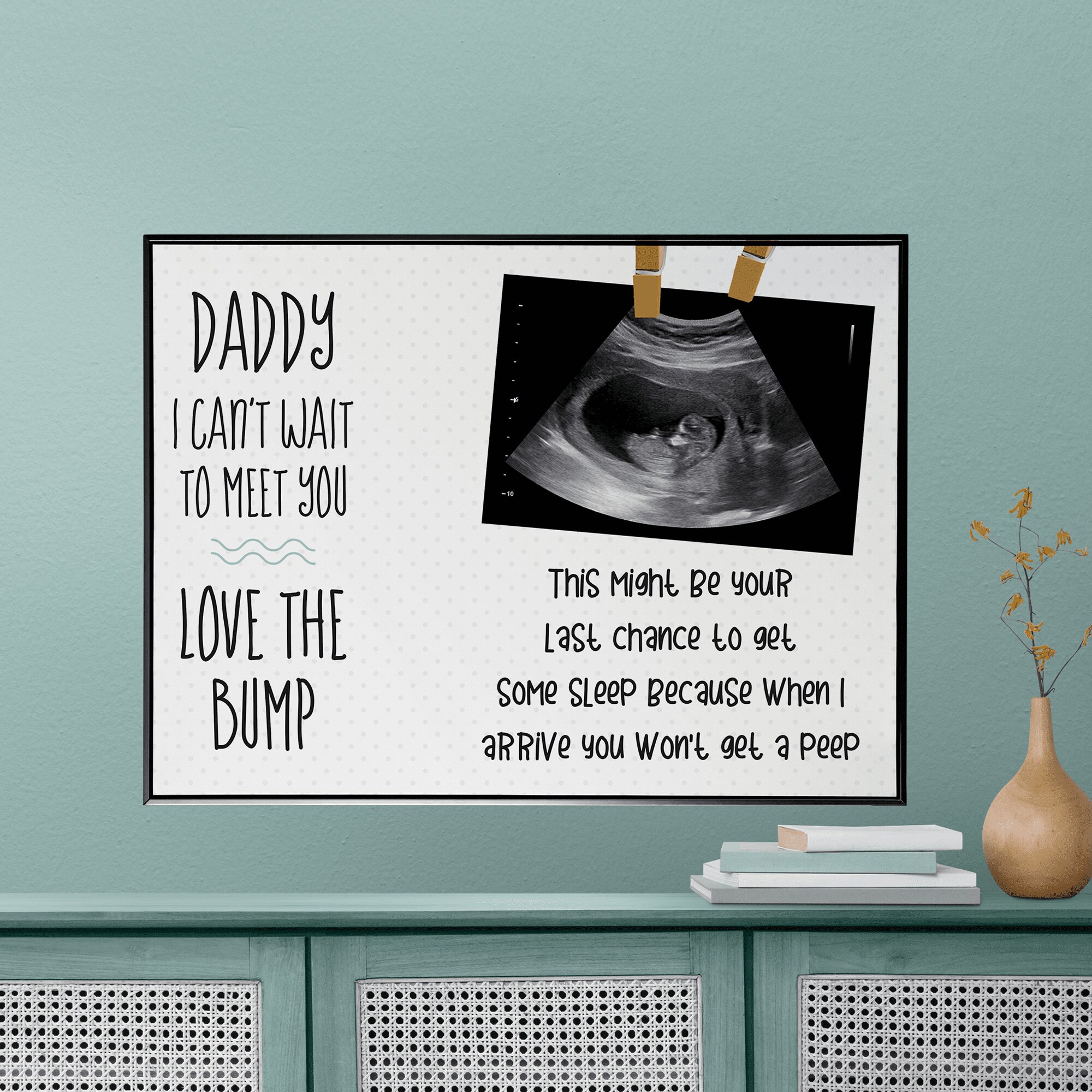DIY Gift for Daddy From Bump Gift From Bump Keepsake Gift - Etsy