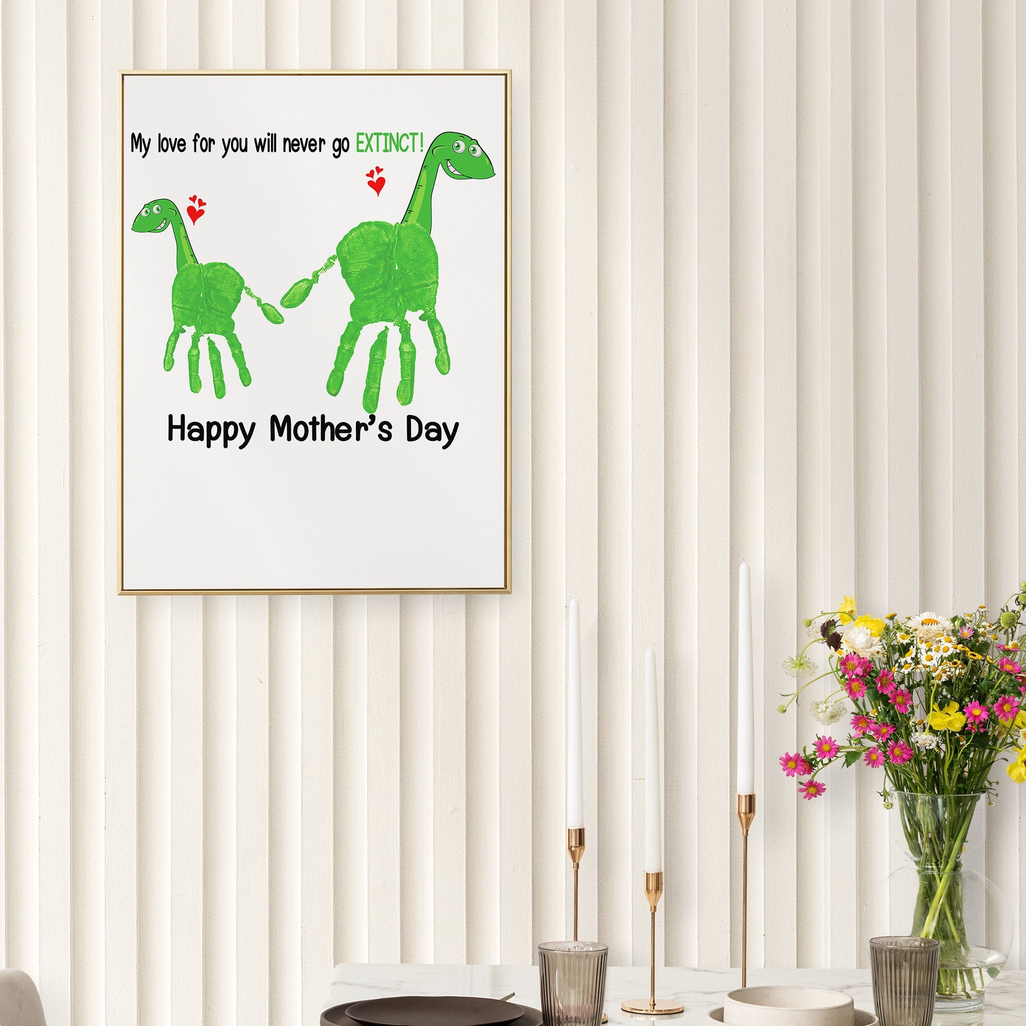 Mother's Day Gift for Kids Handprint Christ Digital Prints Gift for ...