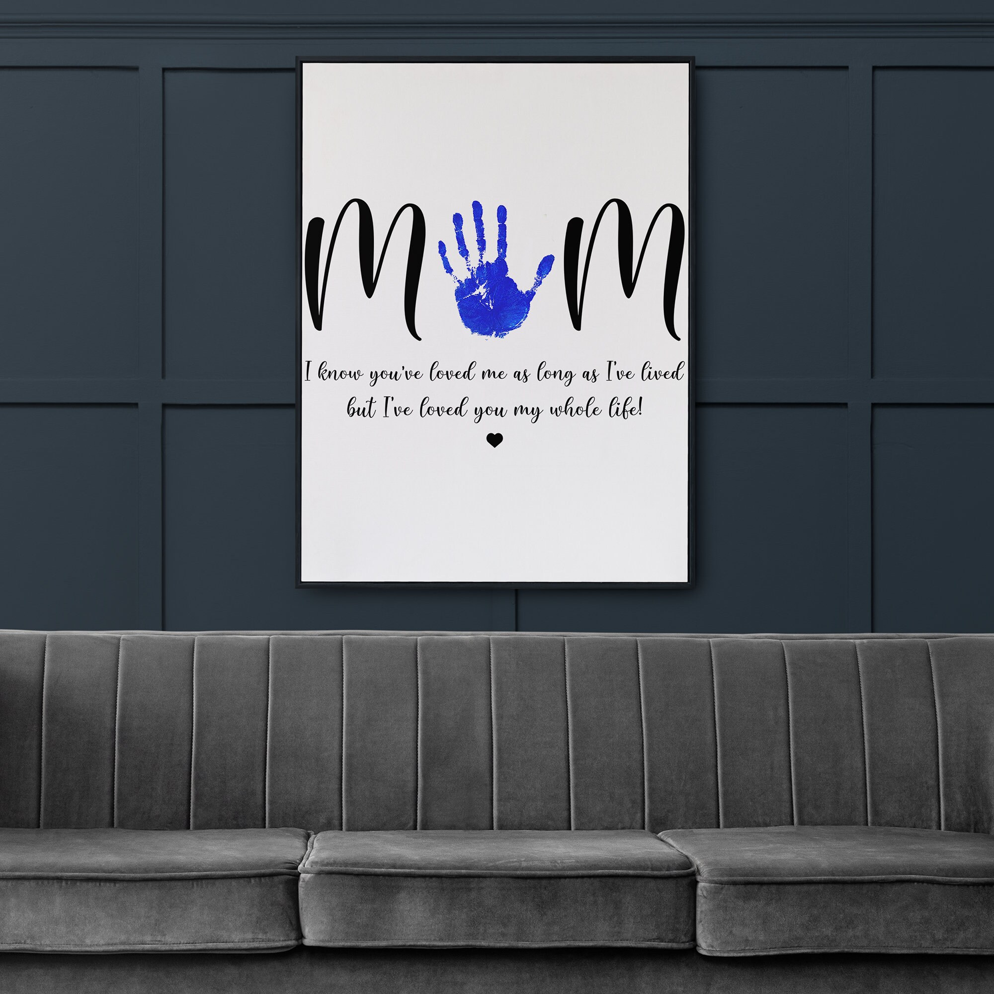 Mother's Day Gift for Kids Handprint Keepsake Handprint - Etsy