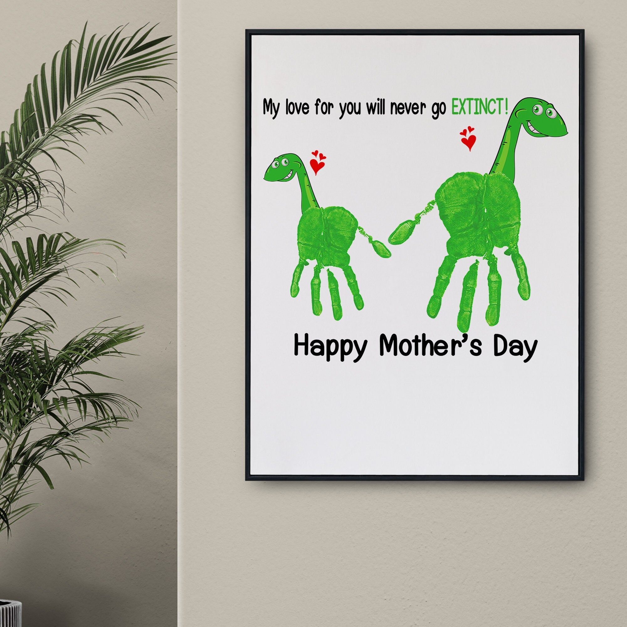 Mother's Day Gift for Kids Handprint Christ Digital Prints Gift for ...
