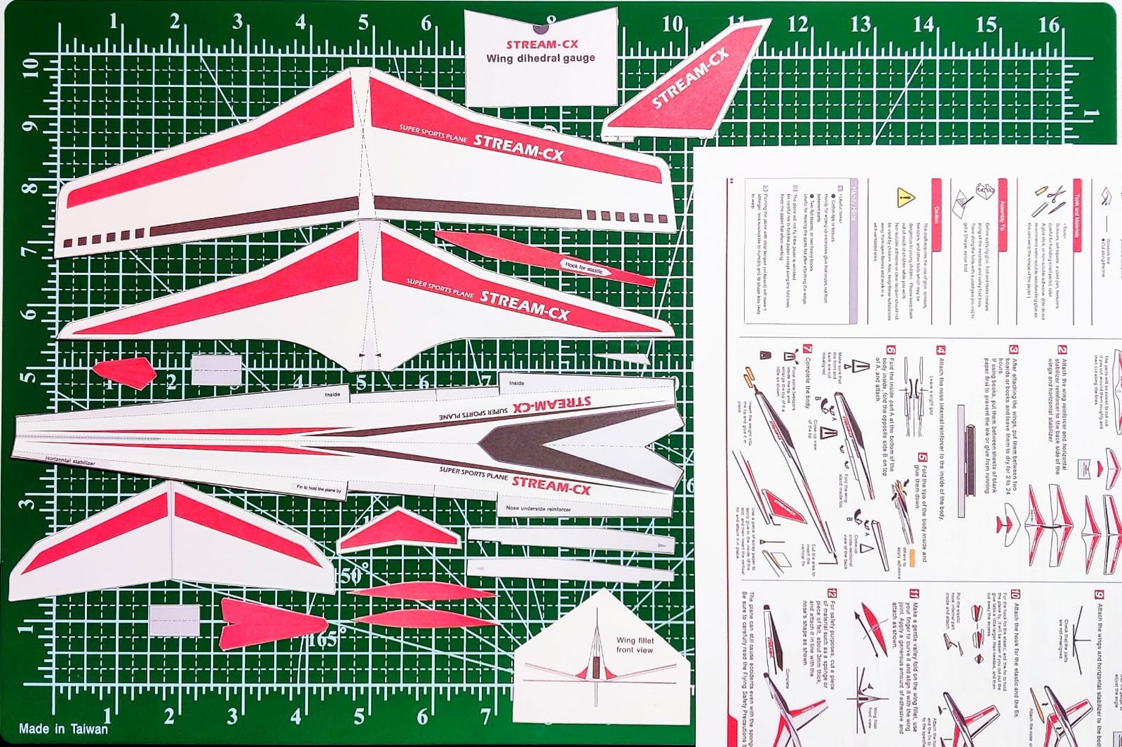 Download Papercraft, 3D Paper Model Plane, Paper Craft Plane, Digital ...