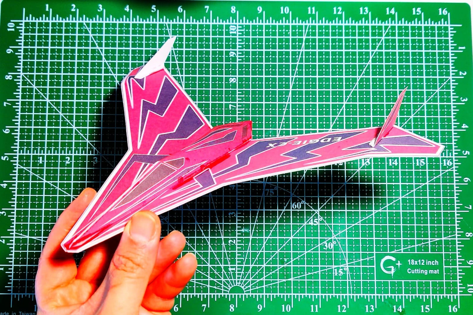 Kit Papercraft, 3D Paper Model Plane, Paper Craft Plane, Digital File ...