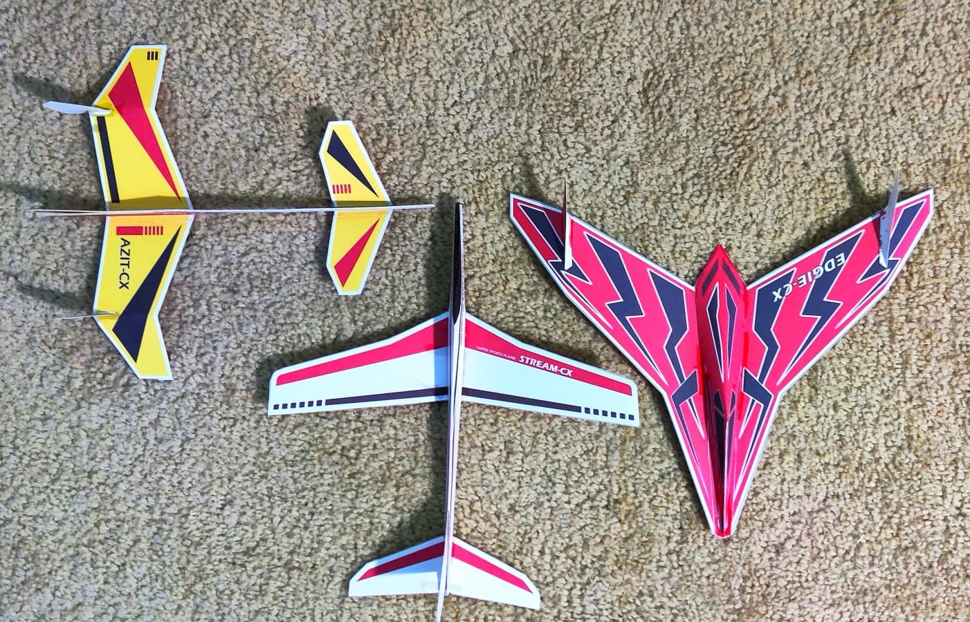 Kit Papercraft, 3D Paper Model Plane, Paper Craft Plane, Digital File ...