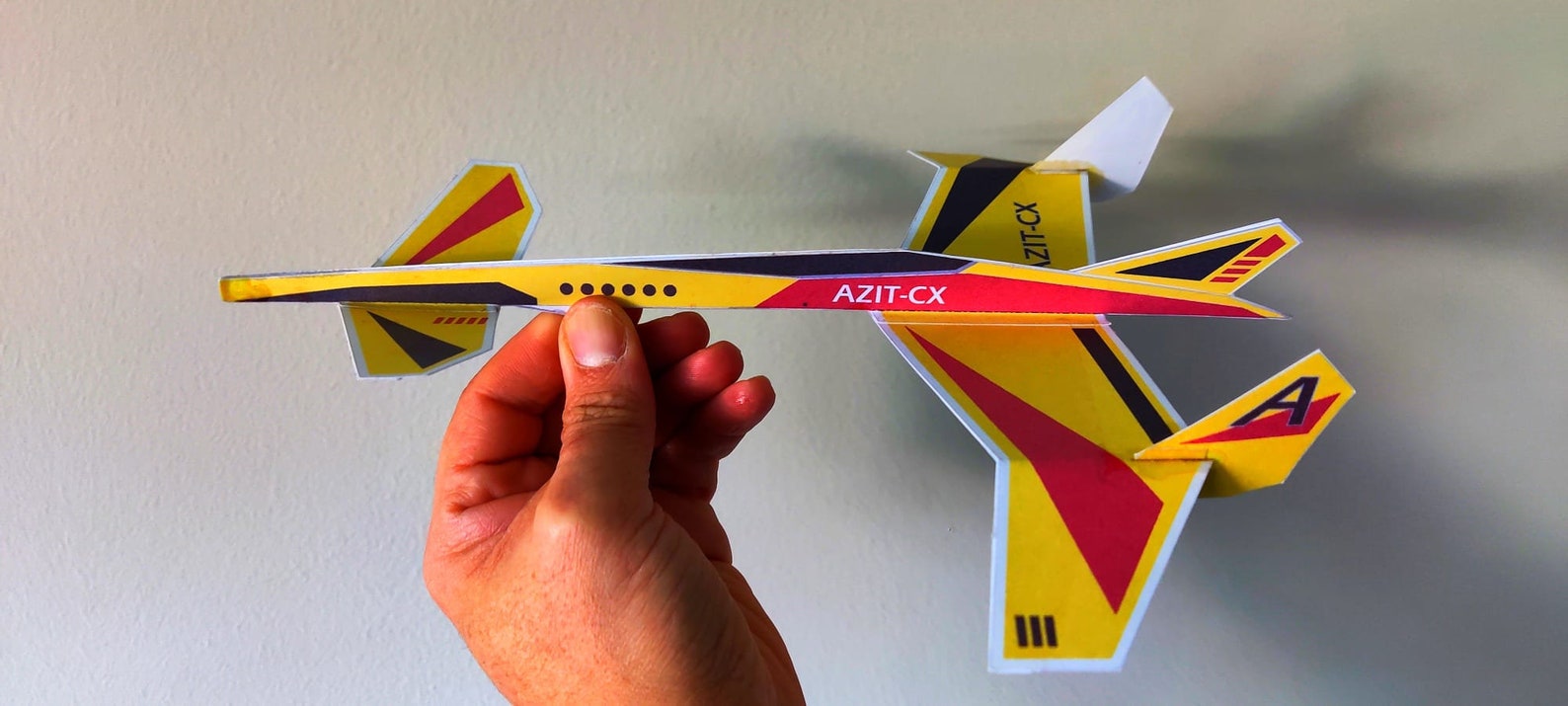 Kit Papercraft, 3D Paper Model Plane, Paper Craft Plane, Digital File ...