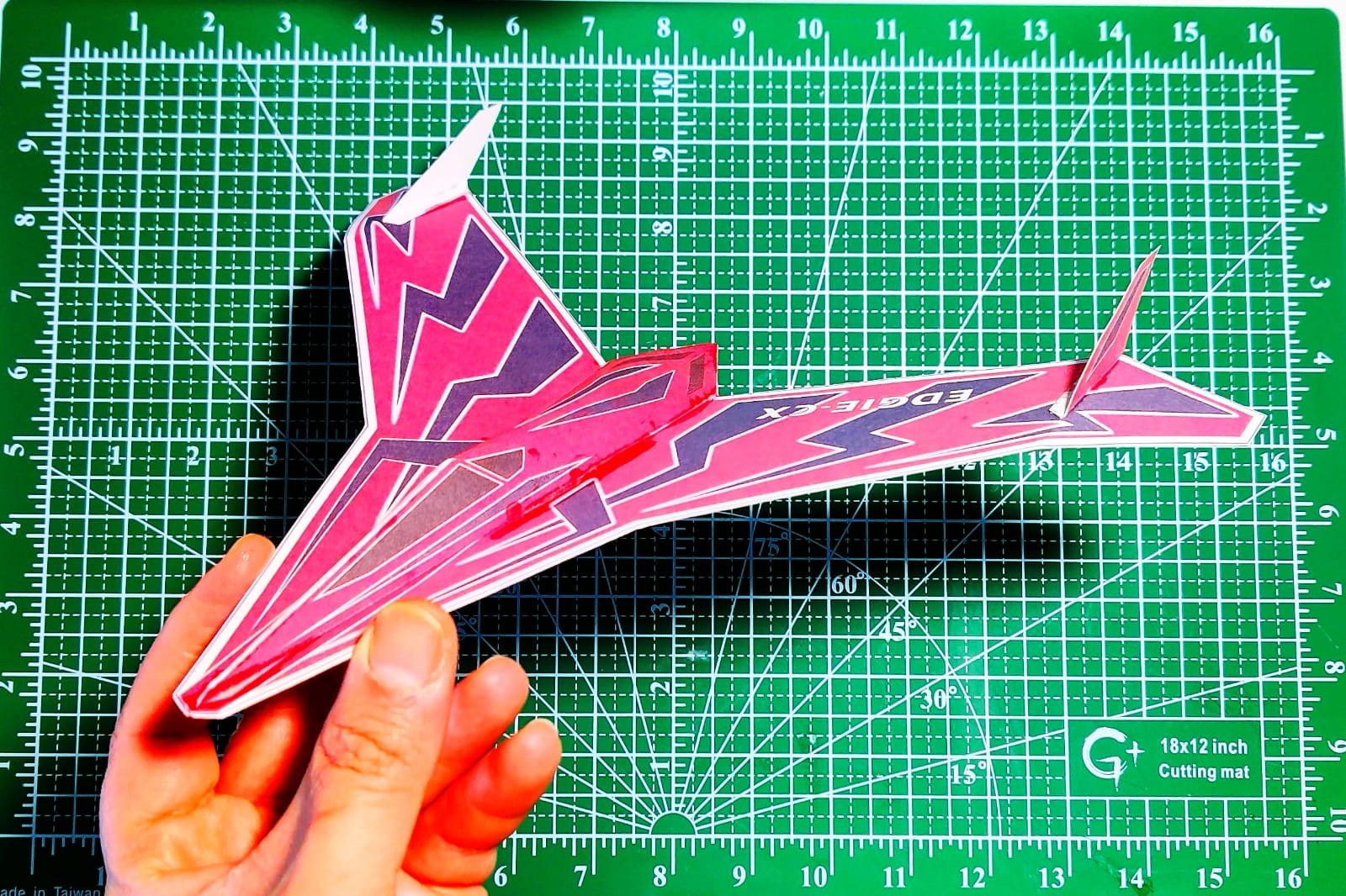 Download Papercraft, 3D Paper Model Plane, Paper Craft Plane, Digital ...