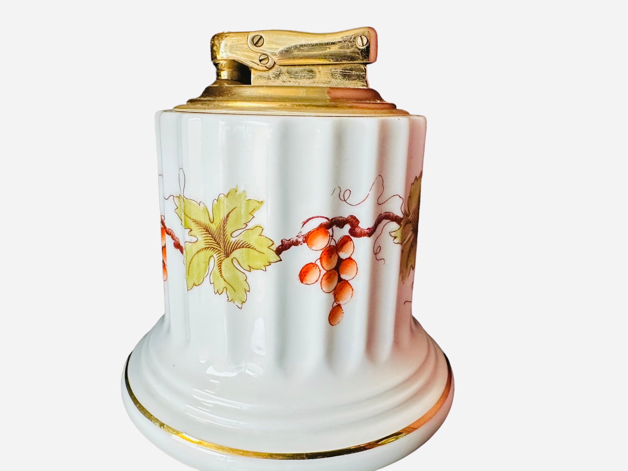 Vintage Calibri / Crown Staffordshire of England Table-top Lighter - Etsy