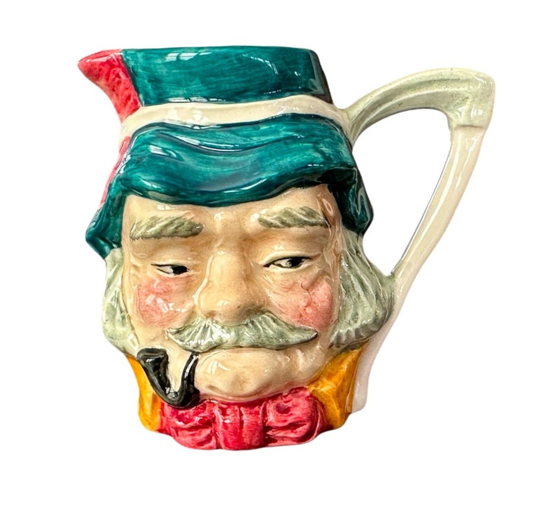 Vintage! Miniature Hand-painted Artone Character Jug - England! “bill ...