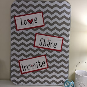 Love, Share, Invite - Etsy
