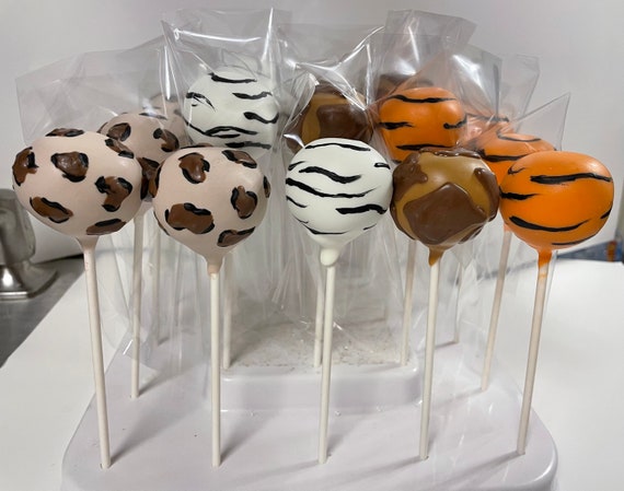 Safari Print Cake Pops | Etsy