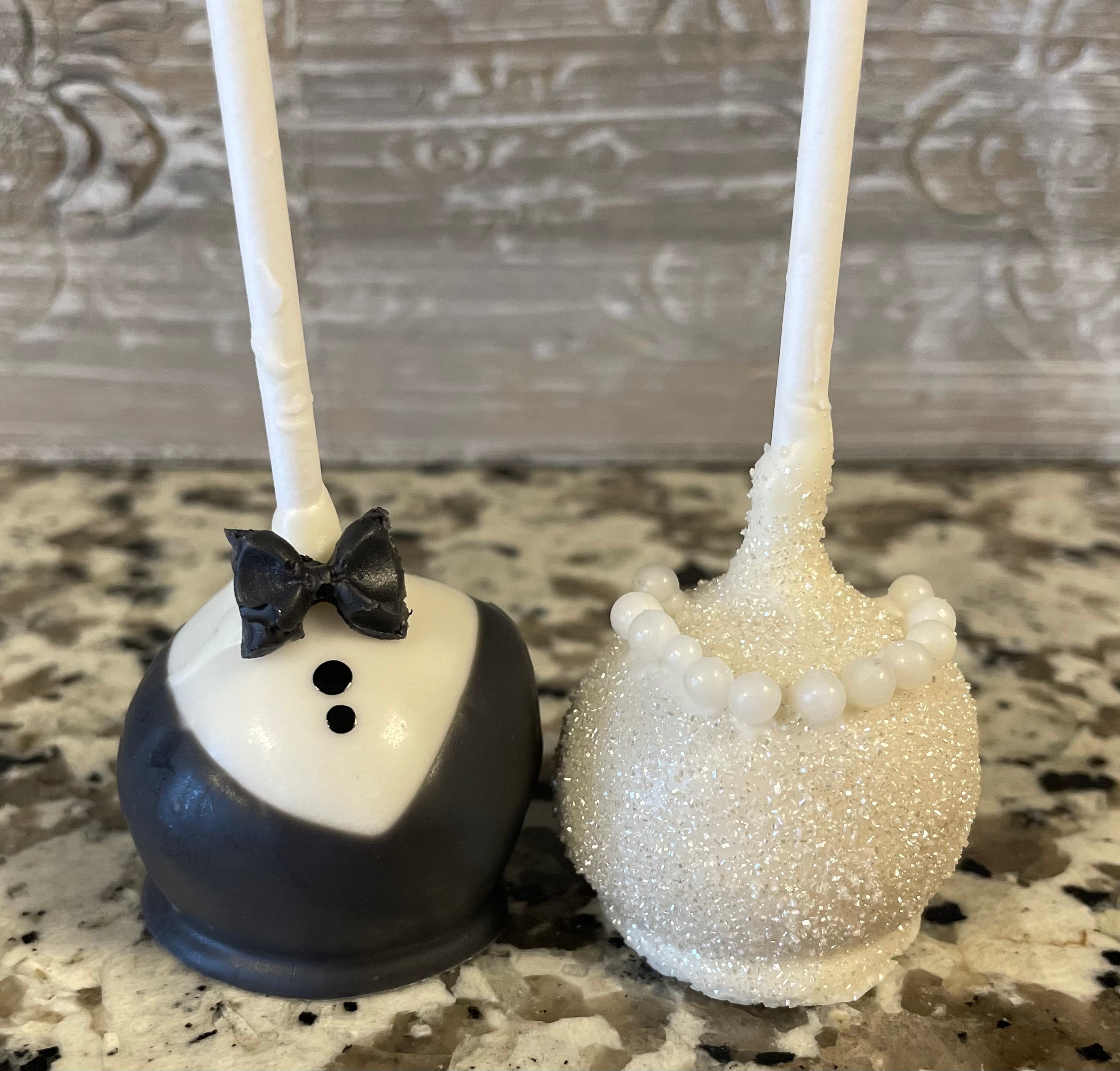 Wedding Cake Pops - Etsy