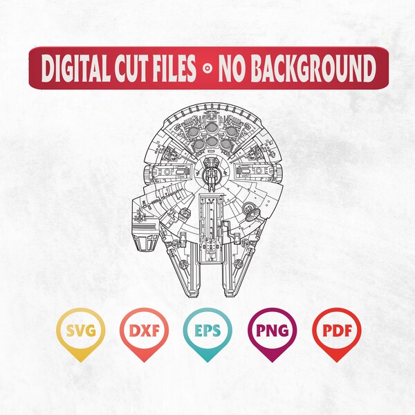 Millennium Falcon - Etsy