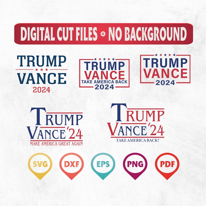 Trump Vance Svg - Etsy