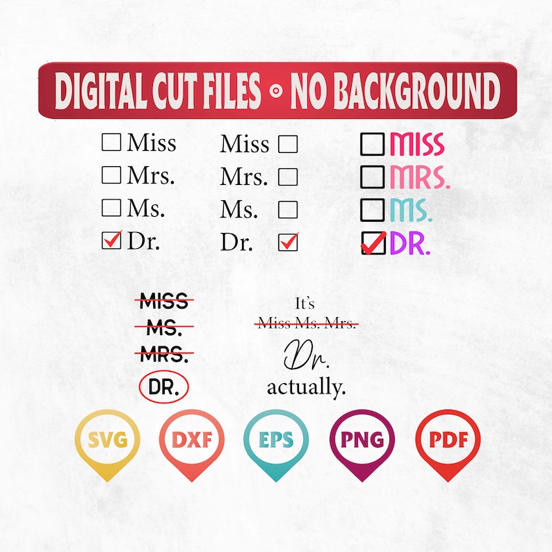 It's Miss Ms Mrs Dr Actually, Miss Ms. Mrs. Dr. SVG, It's Doctor ...