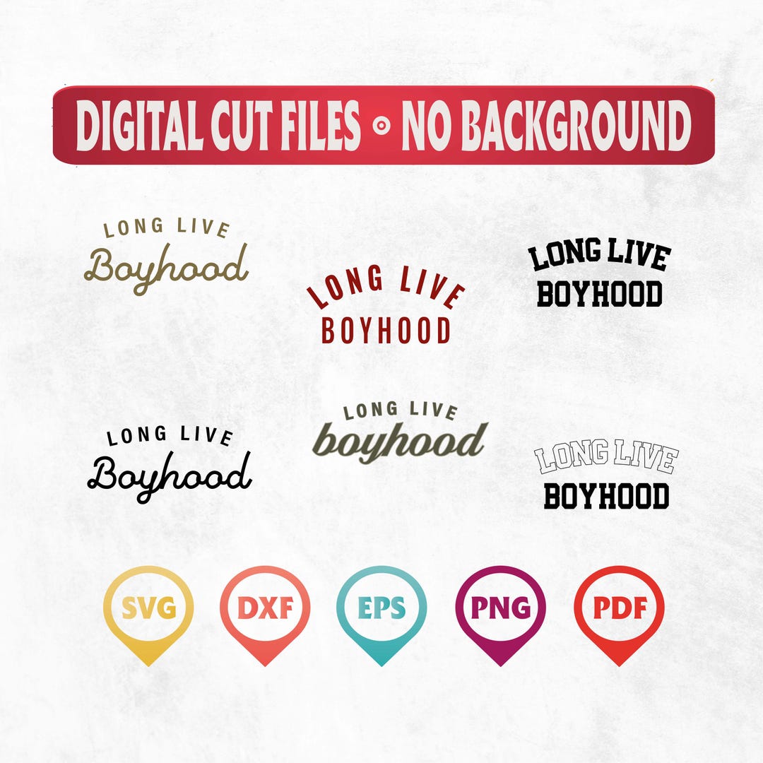 Retro Boyhood SVG: Brother Design, Cricut Cutting Files (digital ...