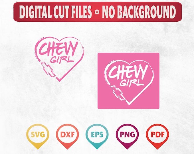 Chevy Girl Decal - Etsy