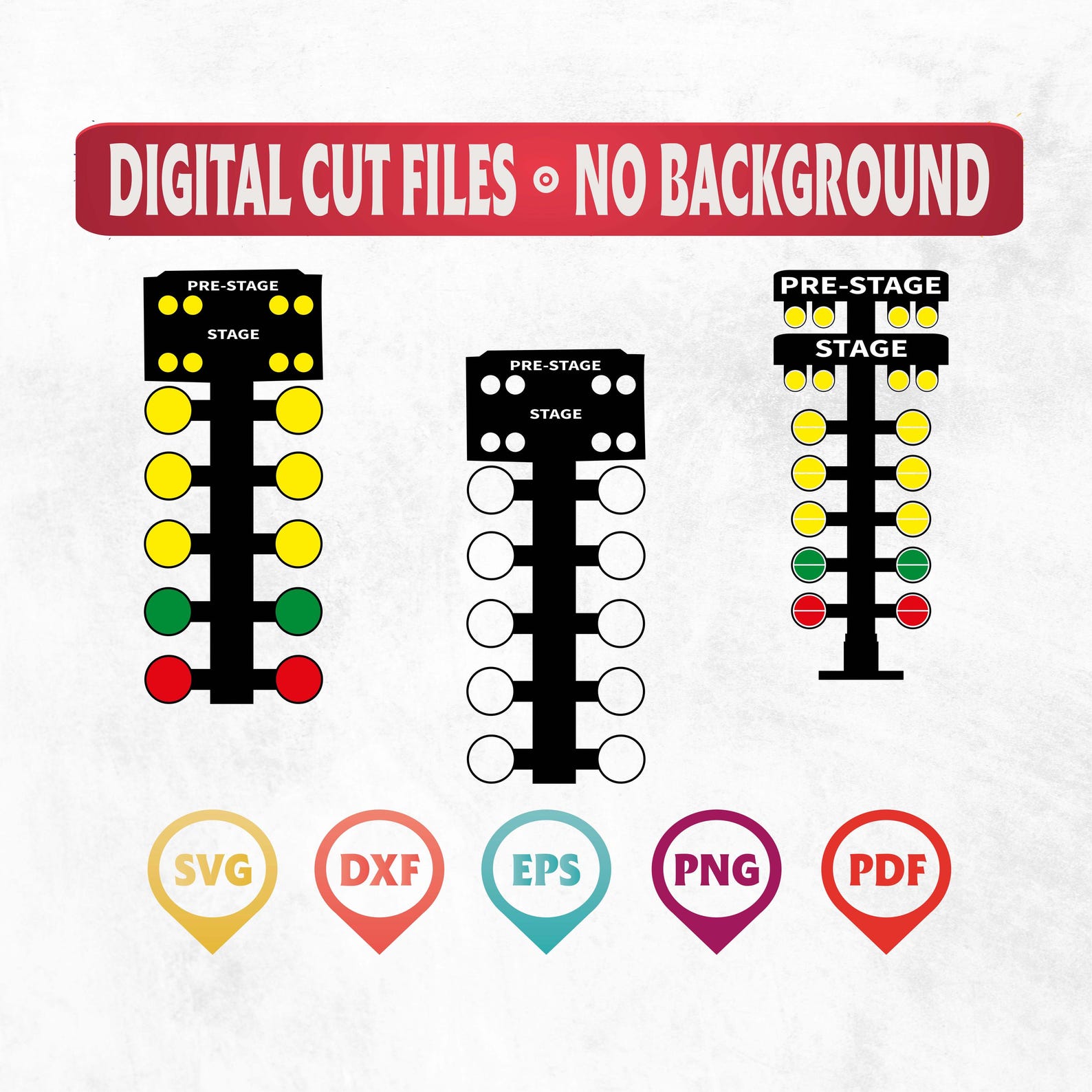 Racing Tree Svg, Racing Drag Tree Svg, Race Car Svg, Drag Racing Svg ...