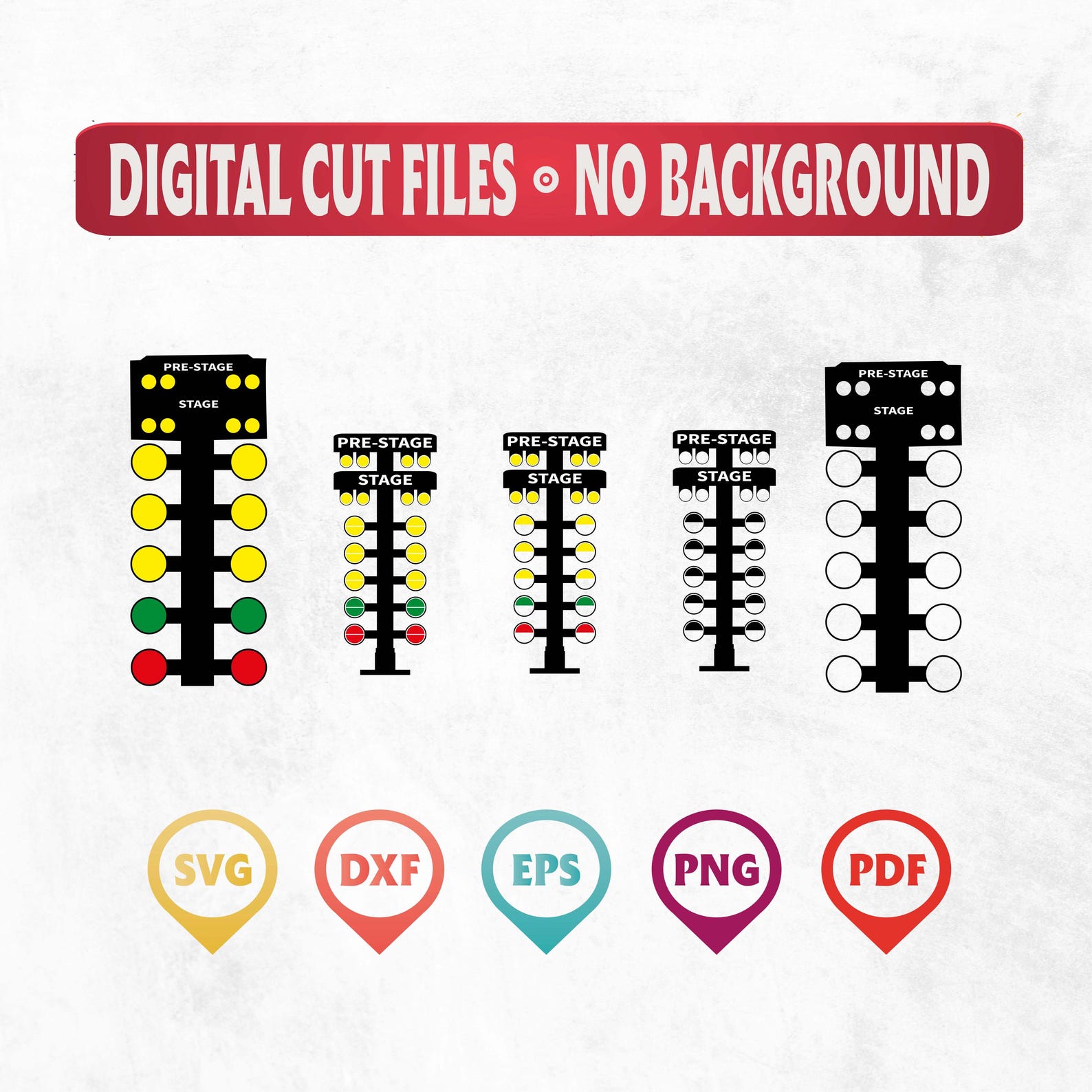 Racing Tree Svg, Racing Drag Tree Svg, Race Car Svg, Drag Racing Svg ...