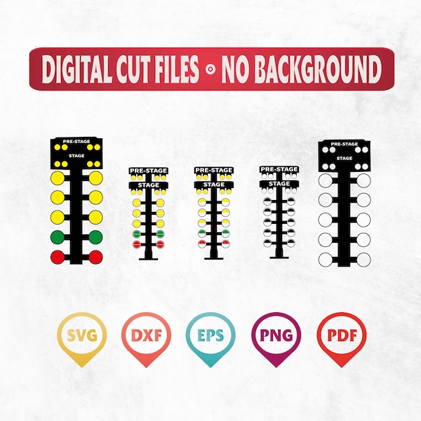 Drag Racing Svg - Etsy