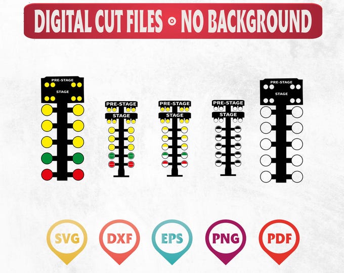 Racing Drag Tree Light Start Drags Pre Stage Christmas Tree Two Light ...